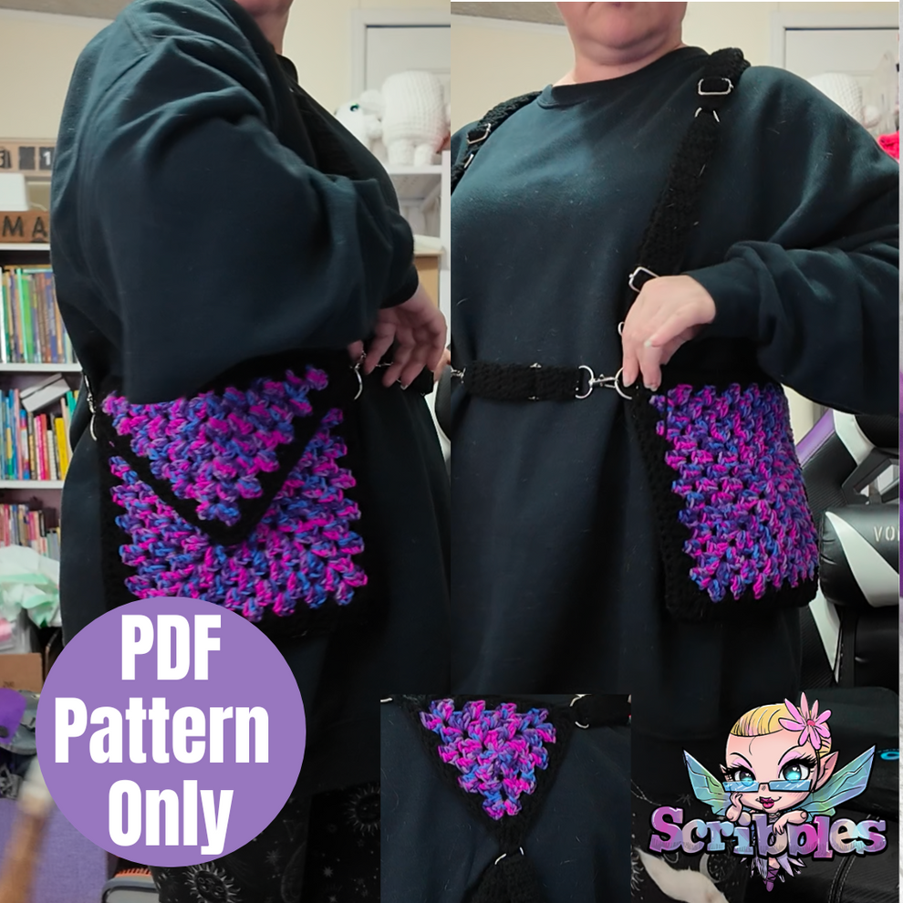 Shoulder Harness Bag Pattern PDF – Eclectic Scribbles