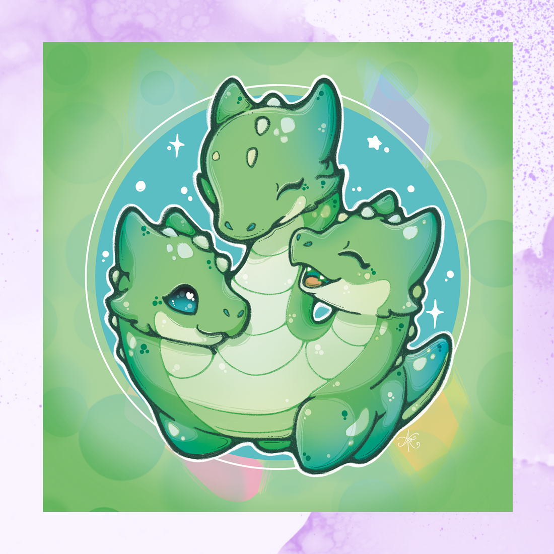 Hydra Print – Eclectic Scribbles