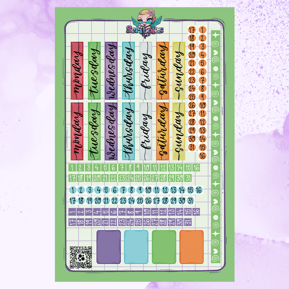 Beetlejuice Sticker Sheet Collection – Eclectic Scribbles