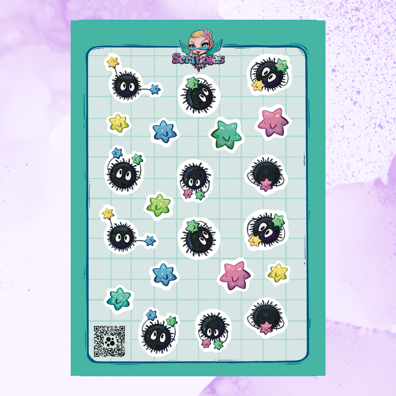 Soot Sprites Sticker Sheet – Eclectic Scribbles